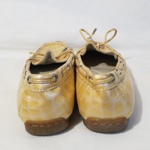Sperry | Shoes | Sperry Champagne Croc Patent Leather Boatshoes 65 ...